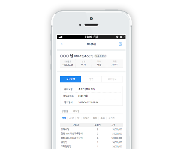 4 FC님의 어드민에서 실시간 고객의 참여정보를 확인하시고 상담하실 수 있습니다.